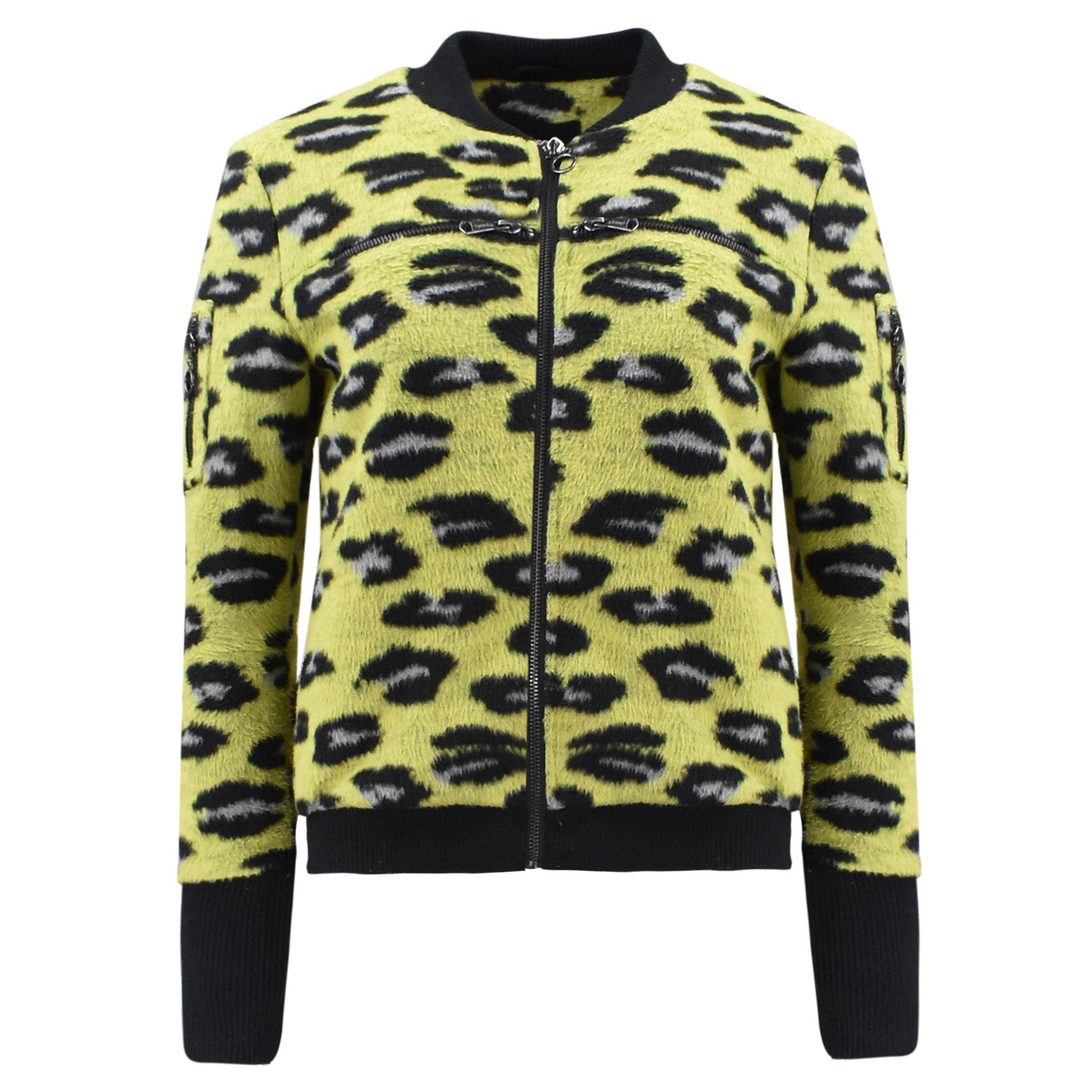 GELE JAS MET PRINT – WAUWcloset